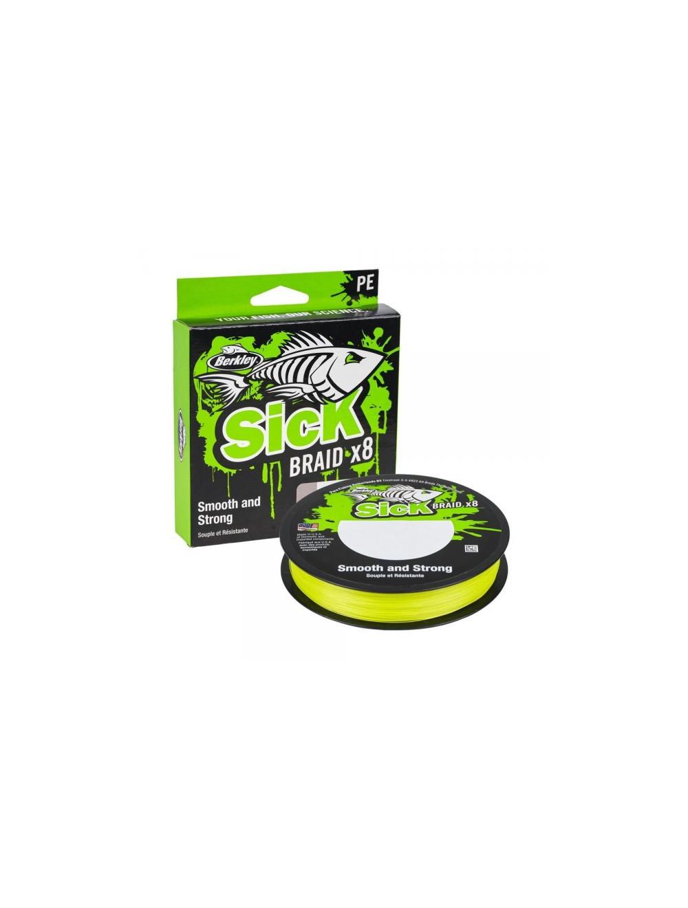Berkley Sick-Braid Flame Green x8 6kg 150m 0.08mm nu € 24.95 | De specialist in Berkley uit ...