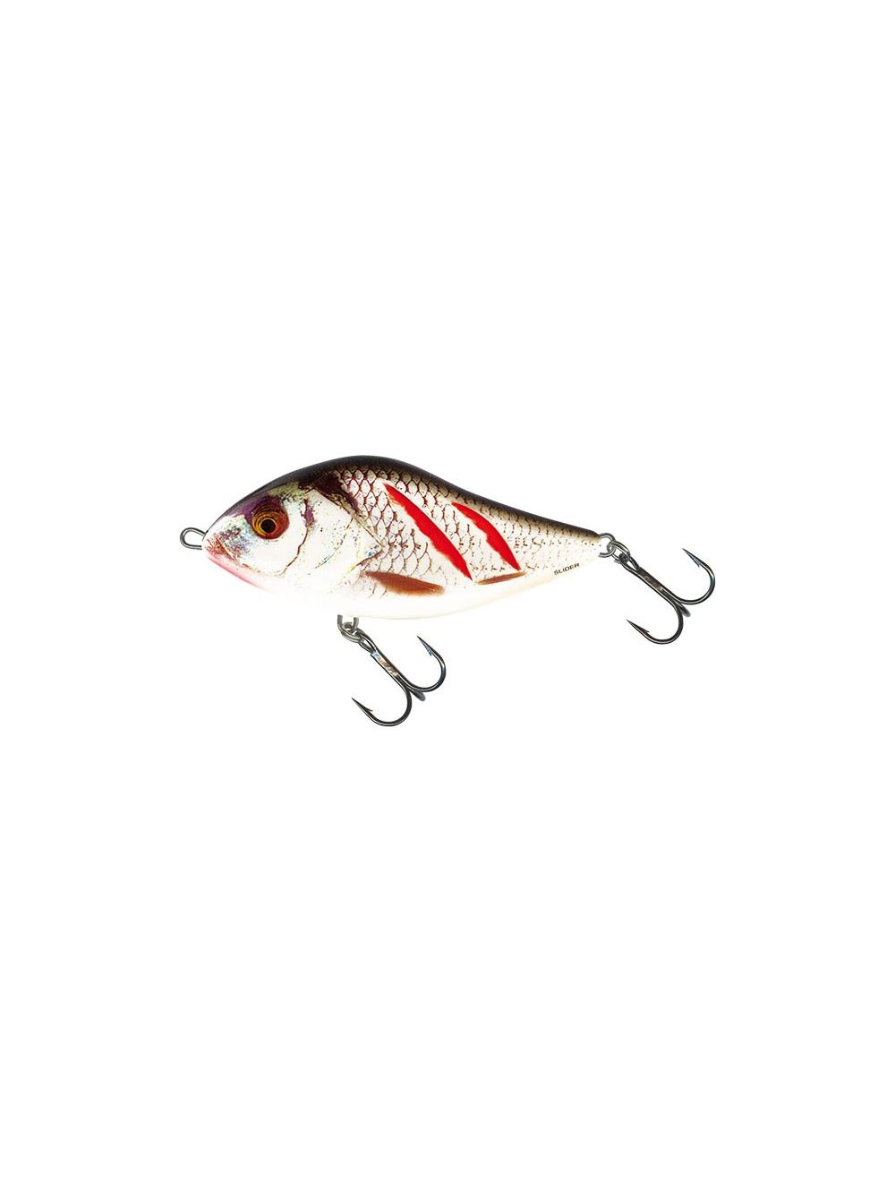Salmo Slider SNK 7cm WOUNDED REAL GREY SHINER nu € 11.99 | De ...